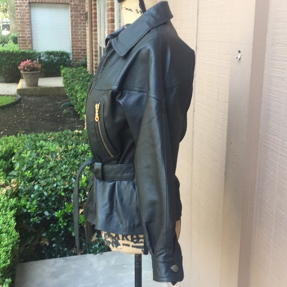 Segio Vaducci | Jackets & Coats | Sz M Sergio Vaducci Italian Leather ...